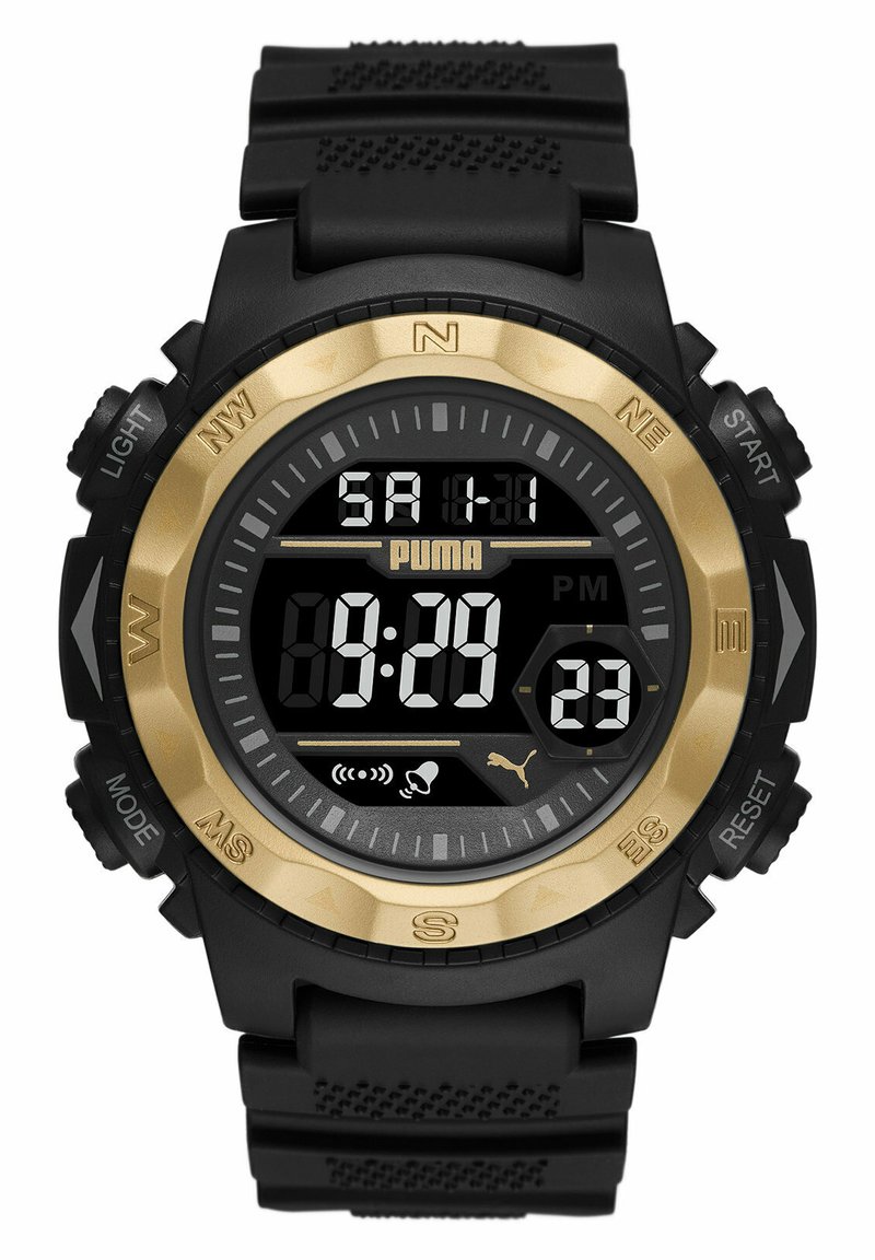 Puma TRADITIONAL - Digital watch - black - Zalando