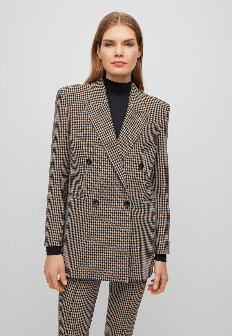 BOSS JEKIRA - Kort kappa / rock - medium beige/beige - Zalando.se