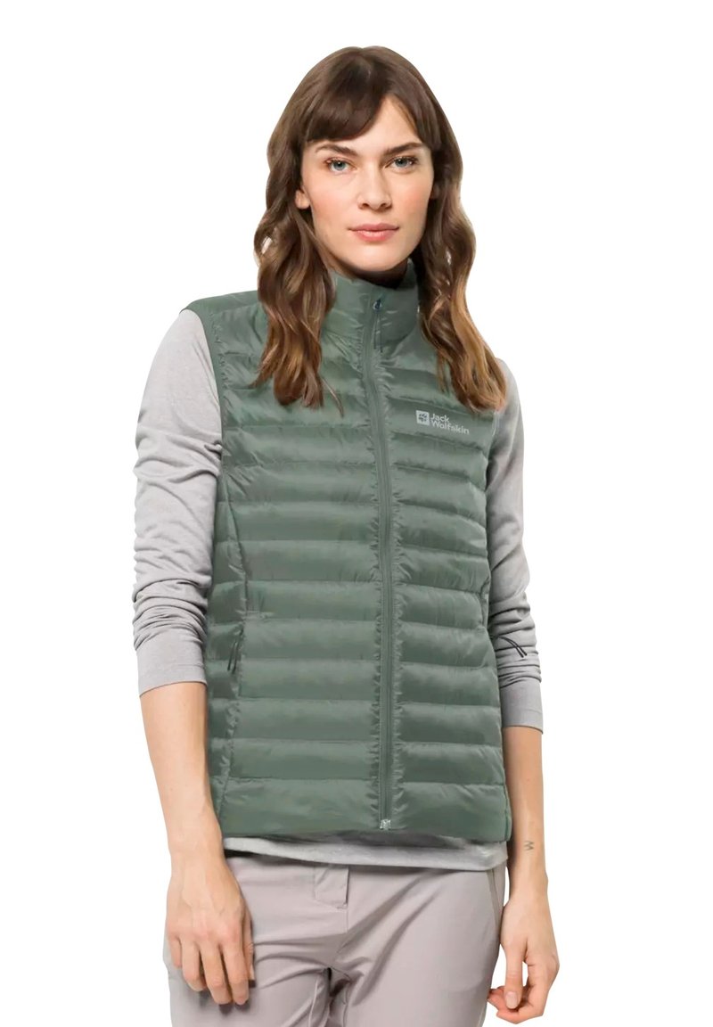 Jack Wolfskin PACK & GO - Bodywarmer - picnic green/groen - Zalando.be