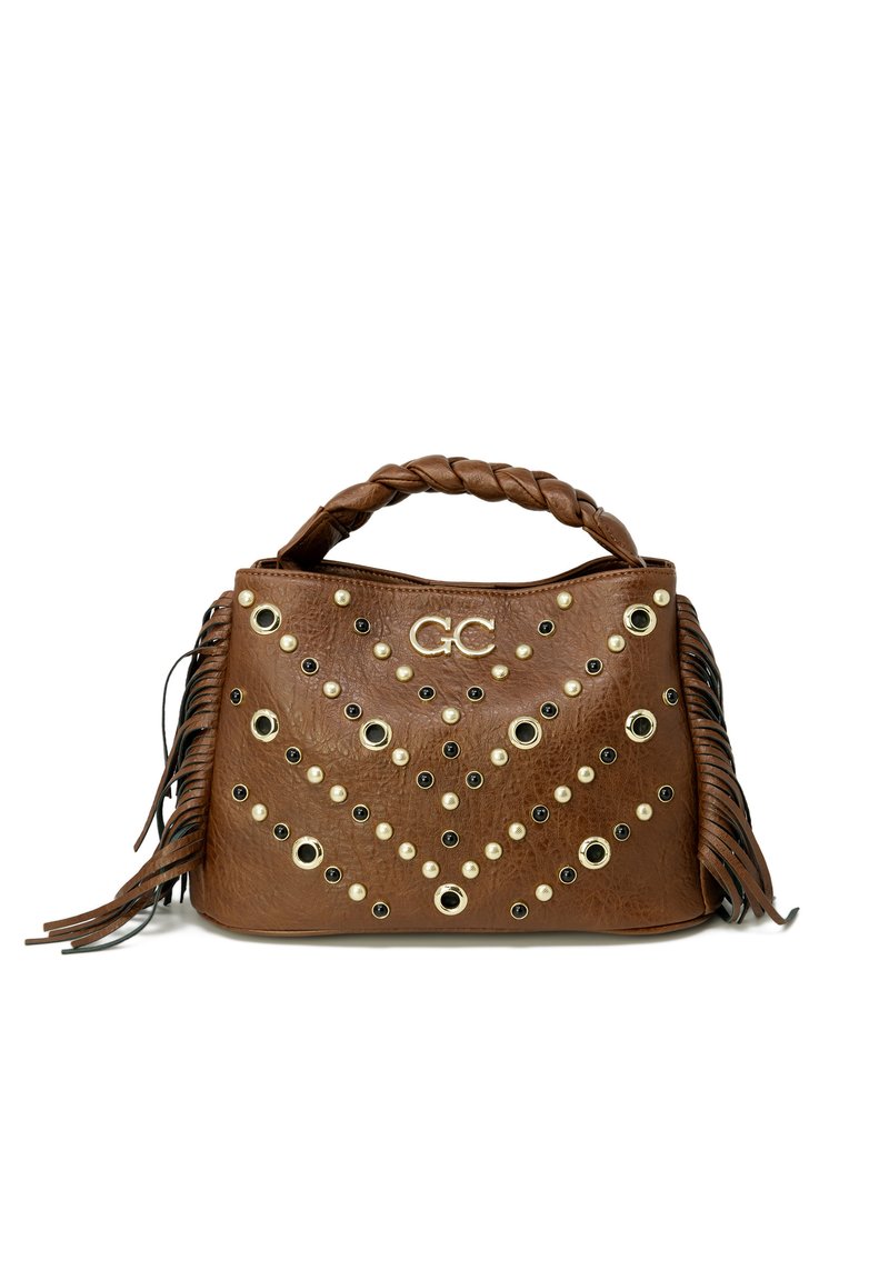 Gio Cellini CRYSTAL FRANGE - Bolso de mano - brown/marrón - Zalando.es
