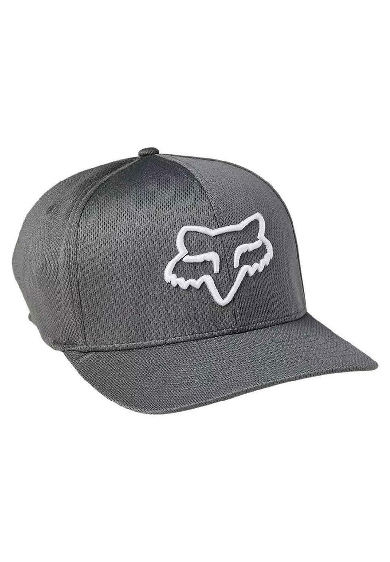Fox Racing LITHOTYPE FLEXFIT - Cap - gris blanco/grau - Zalando.at