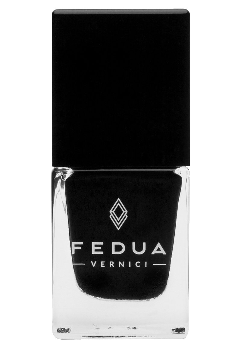 Fedua NAIL POLISH GLASS - Nagellack - 1004 coal black/svart - Zalando.se