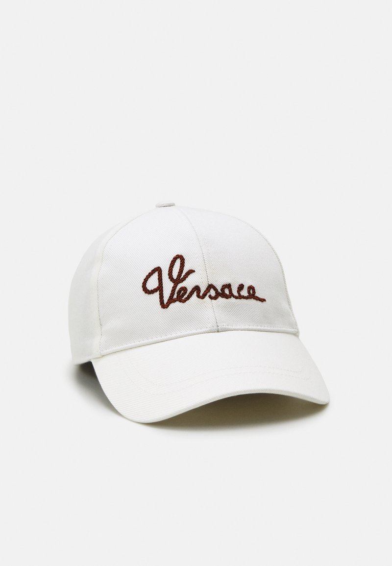 Versace BASEBALL CAP UNISEX - Cap - white/offwhite - Zalando.de