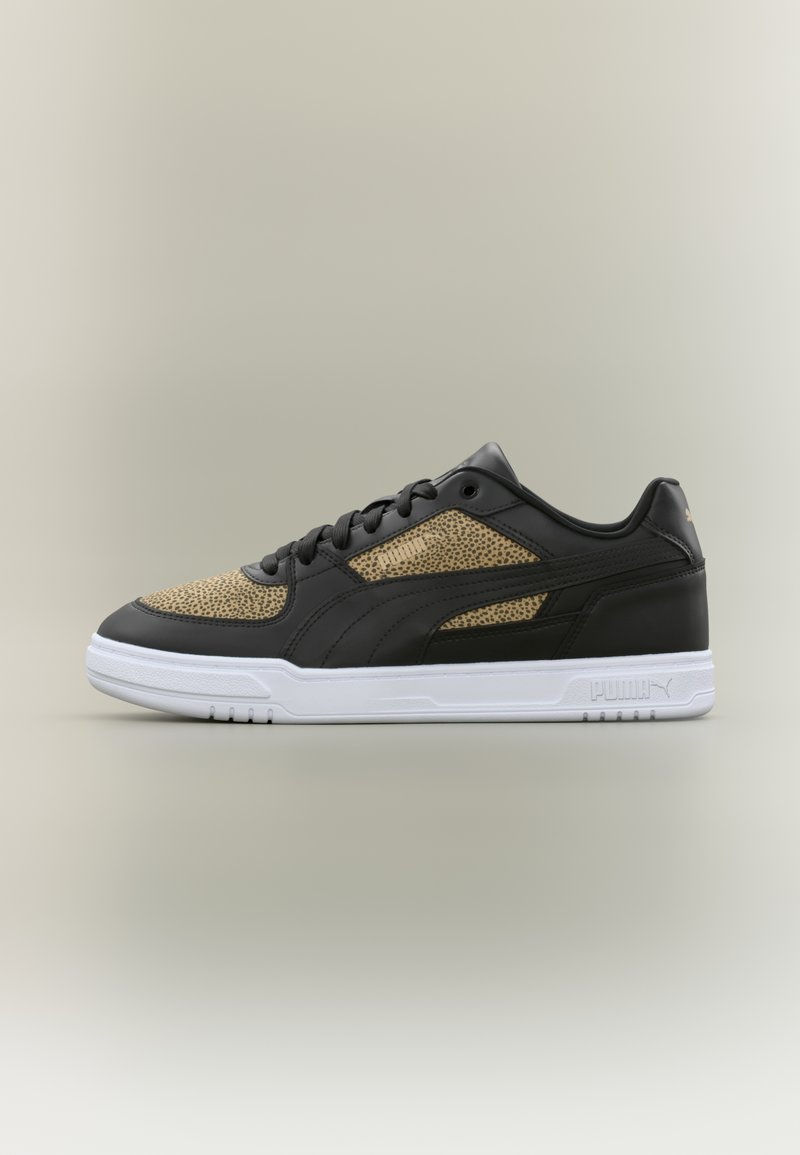 Puma CAVEN III TOPCAT UNISEX - Trainers - black/white/toasted almond ...