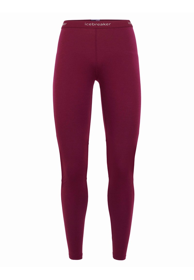 Icebreaker MERINO 200 MID WEIGHT ZONEKNIT - Onderbroek - DARK PINK ...
