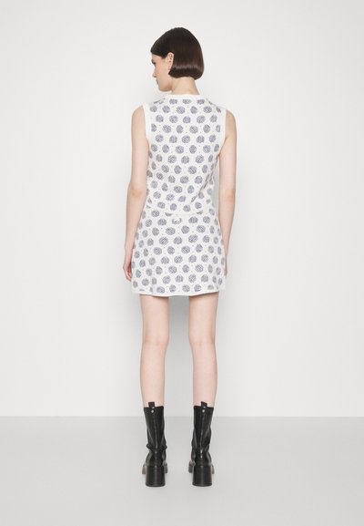 maje Minirok - monogramme clover écru/bleu/taupe - Zalando.nl