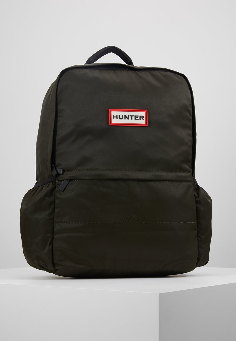 Hunter ORIGINAL ORIGINAL LARGE BACKPACK - Rugzak - dark olive/kaki ...