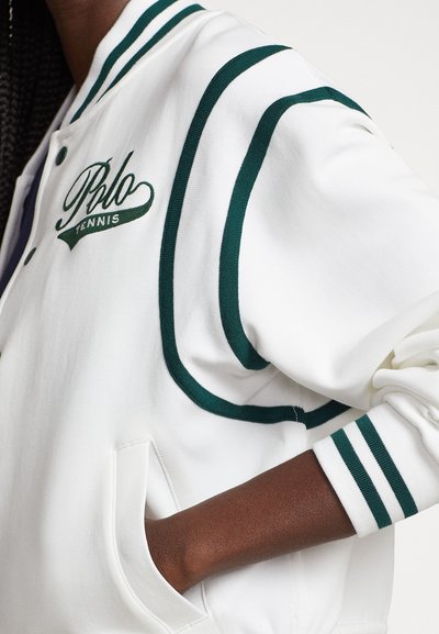 Polo Ralph Lauren WIMBLEDON DOUBLE KNIT BOMBER JACKET - Sweatjacke ...