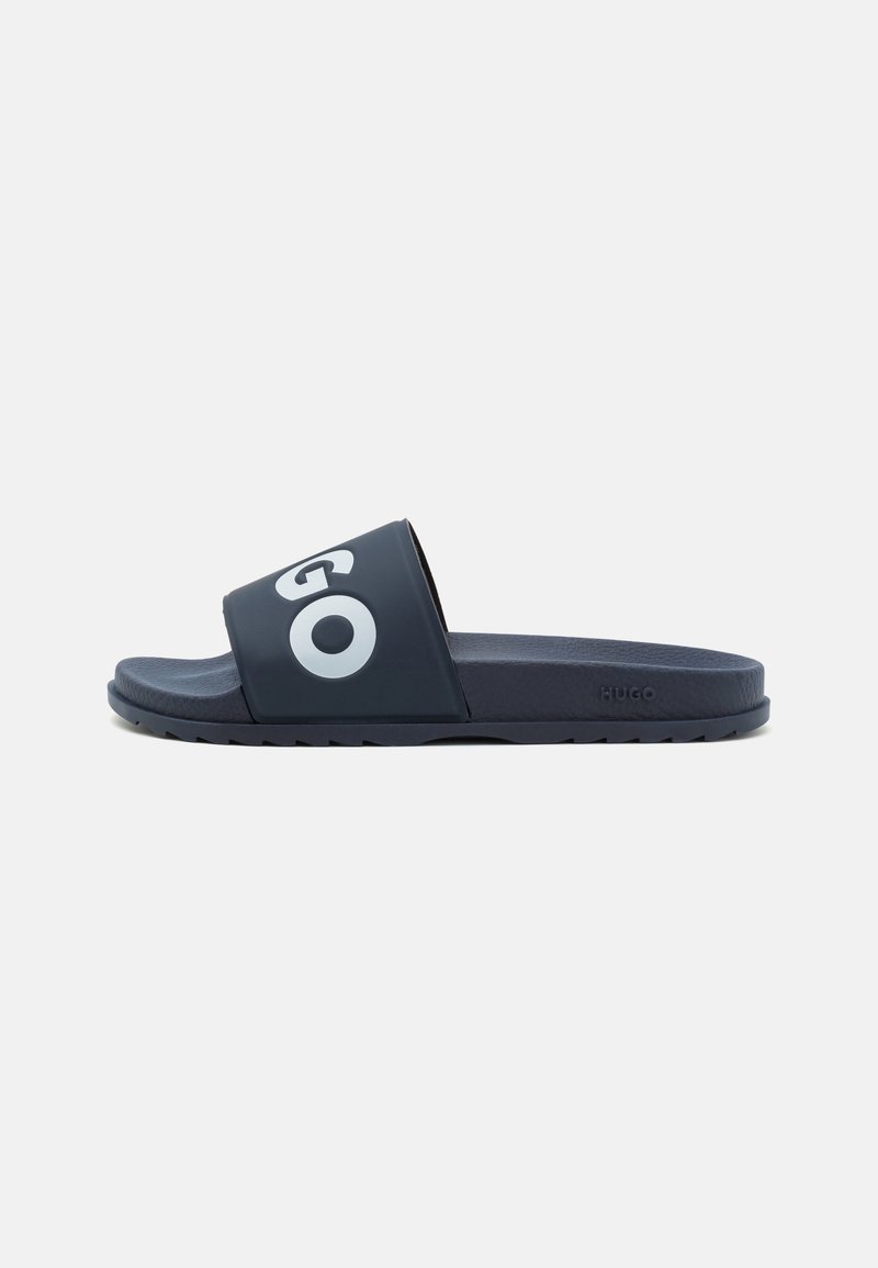 HUGO MATCH IT UNISEX - Pool slides - dark blue - Zalando.co.uk