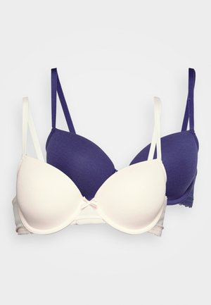 DORINA SONIA PLUNGE BRA 2 PACK - Soutien-gorge push-up - black/white/noir - ZALANDO.FR
