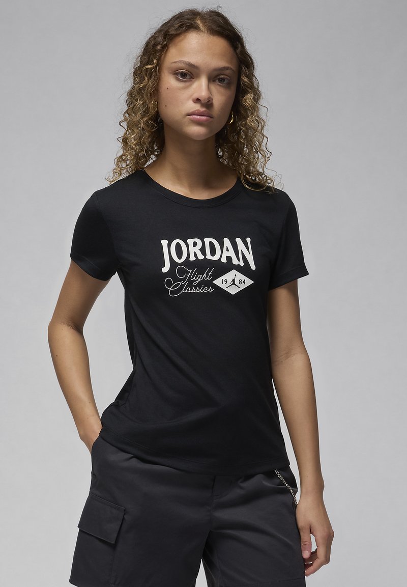 Jordan GRAPHIC - T-Shirt print - black/schwarz - Zalando.de