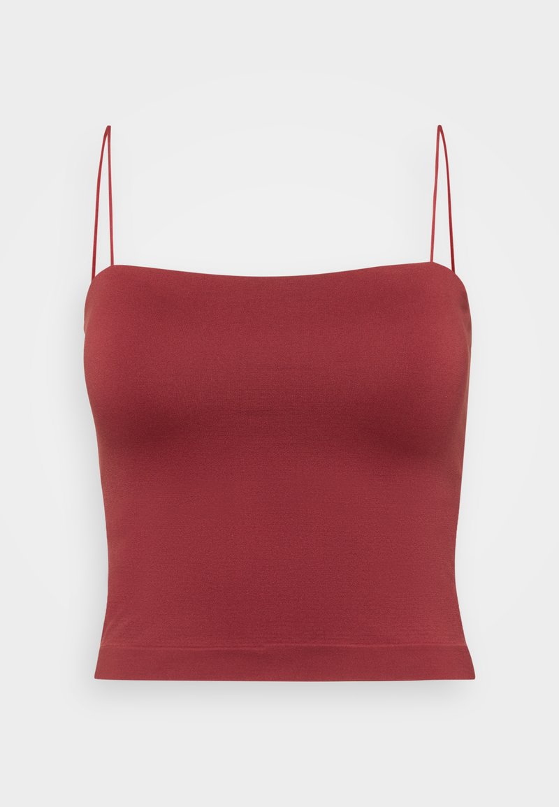 ONLY ONLBELLA SEAMLESS PADDED - Caraco - ruby wine/rouge - ZALANDO.FR