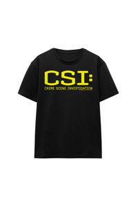 Cotton Soul CSI LOGO - Print T-shirt - black - Zalando