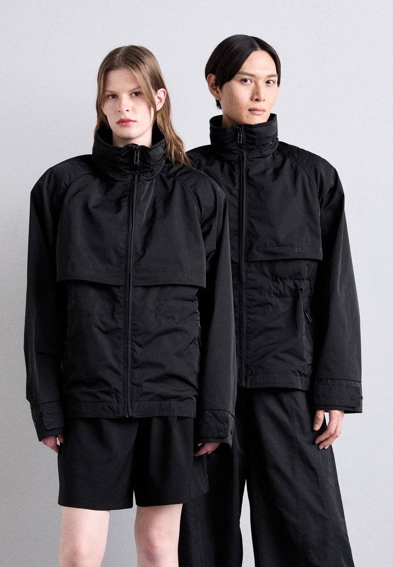 032c JACKET UNISEX - Light jacket - black - Zalando.ie