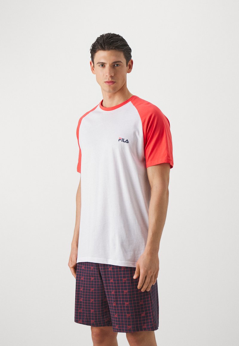Fila MAN - Pyjama - white/radiant red/valkoinen - Zalando.fi