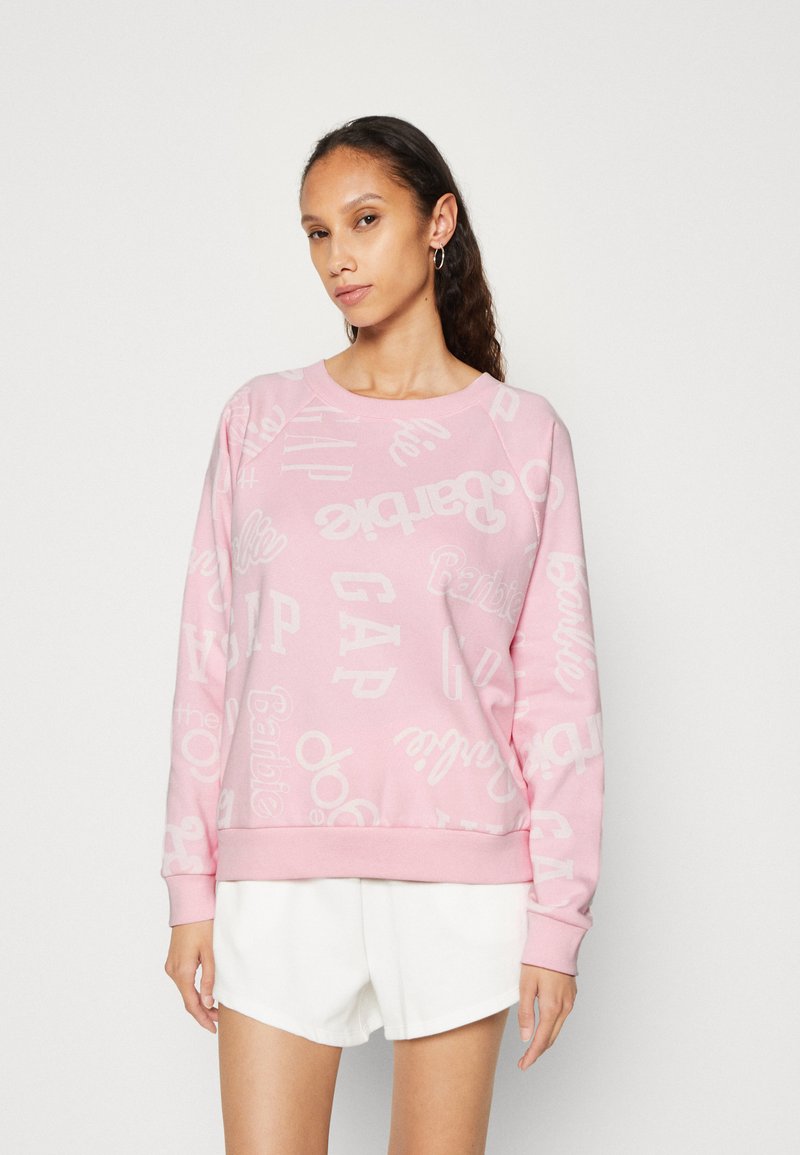 GAP BARBIE MAT X GAP FRNCH EXCL PO HD - Sweatshirt - pink print/rosa ...