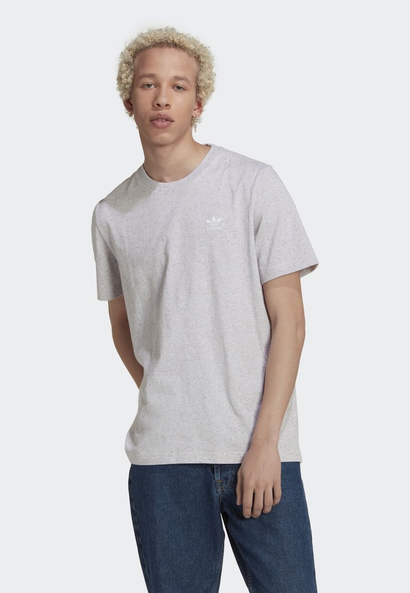 Adidas Originals Essentials T Shirt Basic Multicolor Grigio