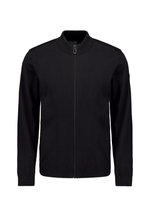 NO EXCESS TIMELESS BASICS TWO-TONE - Cardigan - black - Zalando