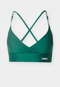 Stronger OVERLAP - Sport-BH mit leichter Stützkraft - aventurine ...