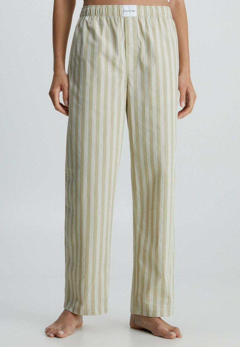 Calvin Klein Underwear SLEEP PANT - Pyjamasbukse - chambray stripe ...