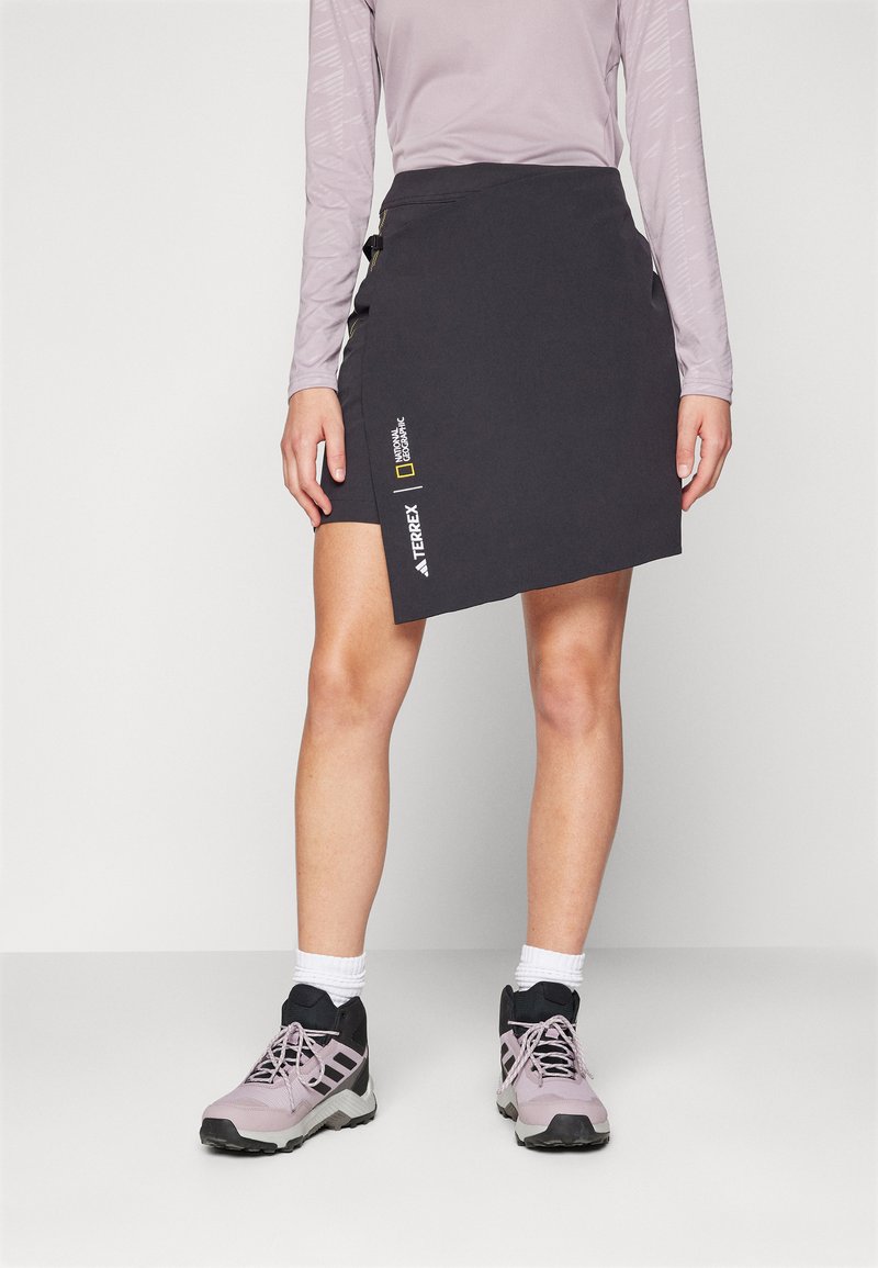 Adidas Terrex NATGEO SKORTS - Falda de deporte - black/negro - Zalando.es