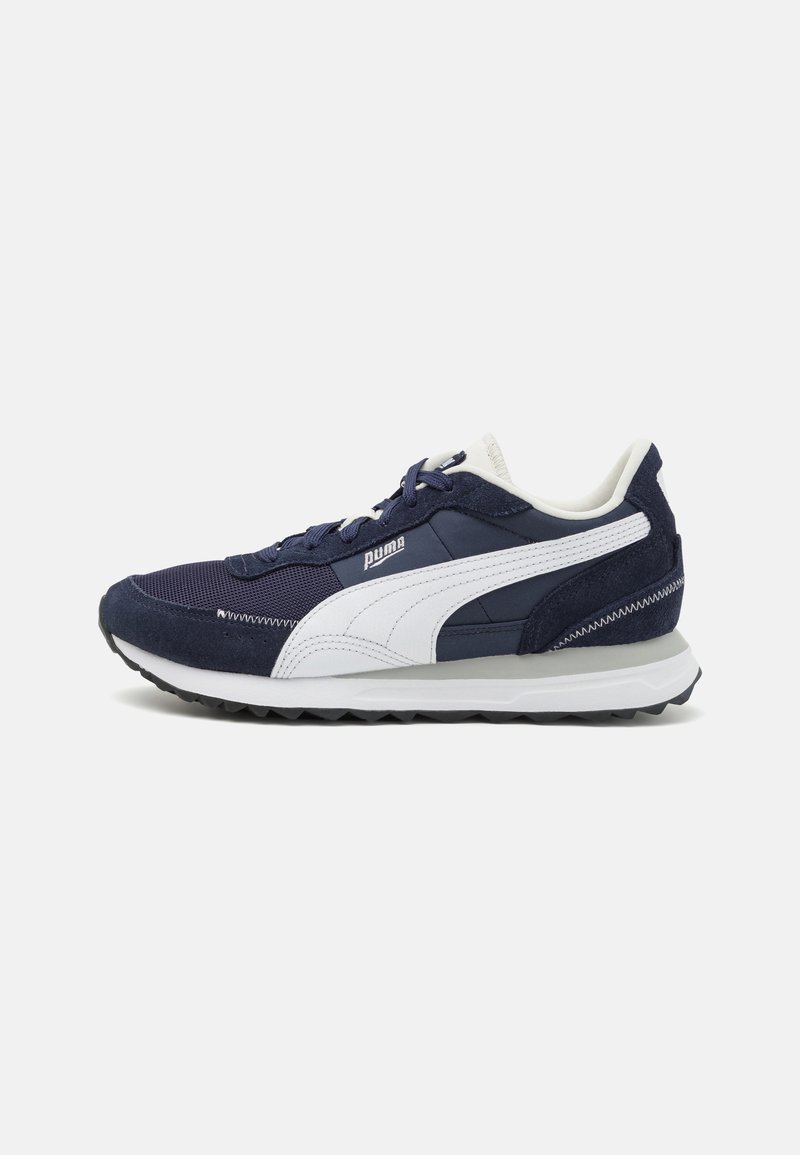 Puma ROAD RIDER UNISEX - Sneakers basse - navy/white/blu scuro - Zalando.it