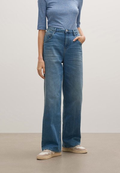 Opus MIVY - Jeans Relaxed Fit - washed grey/grey denim - Zalando.ch