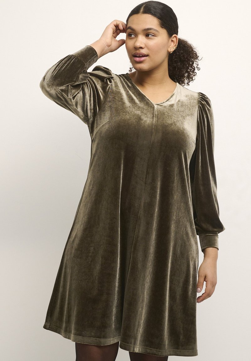 Kaffe Curve KCMILANA - Dzsörzéruha - canteen/bronz - Zalando.hu