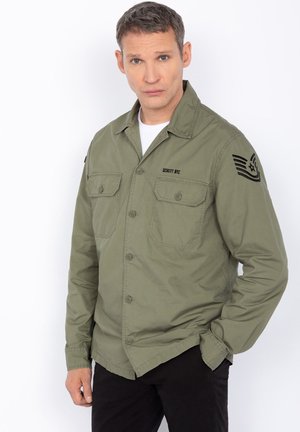 Brandit Overhemd - olive/olijfgroen - Zalando.nl