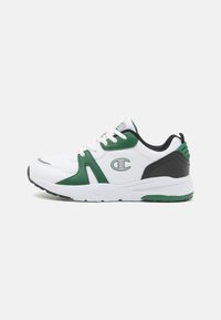 Champion RAMP UP UNISEX - Training shoe - white/new black/green/white ...
