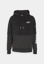 Puma POWER HIGH NECK WINTERIZED - Kapuutsiga pusa - black/must - Zalando.ee