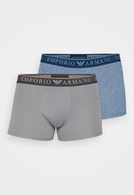 Emporio Armani TRUNK 2 PACK - Boxeri - grigio/tempest/grey/storm/gri ...