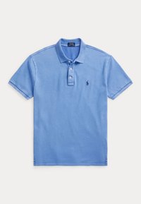 Polo Ralph Lauren CUSTOM SLIM FIT SPA TERRY POLO - Poloshirt - harbor ...
