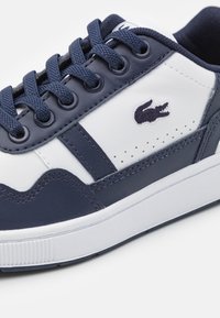 Lacoste T-CLIP CHILDREN TRAINERS - Sneaker low - white/navy/weiß - Zalando.at