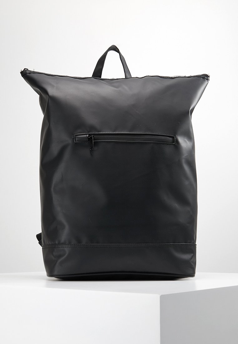 Urban Classics MESSENGER BACKPACK COATED - Rucksack - black - Zalando.co.uk