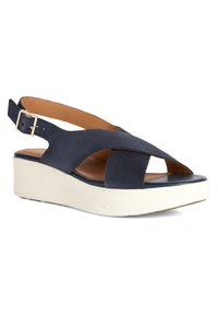 Geox D LAUDARA - Sandalias con plataforma - navy/azul marino - Zalando.es