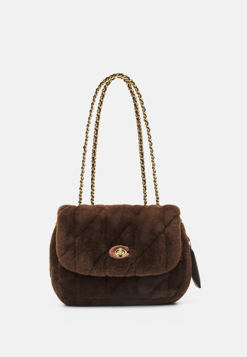 COACH PILLOW MADISON SHOULDER BAG - Sac à main - bison brown/marron ...