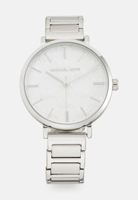 Michael Kors WOMENS ADDYSON THREE HAND WATCH - Uhr - silver-coloured ...
