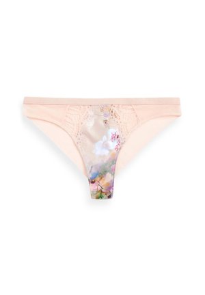 B by Ted Baker B BY TED BAKER BLACK FLORAL SATIN BALCONY BRA ...