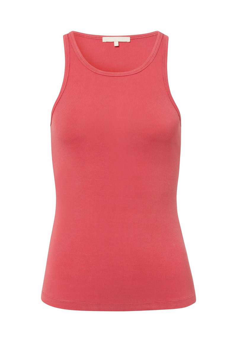 Les Lunes RYLIEE TANK RIB - Top - slate rose/rot - Zalando