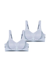 Triumph 2-PACK - Push-up bra - platinum/blue-grey - Zalando