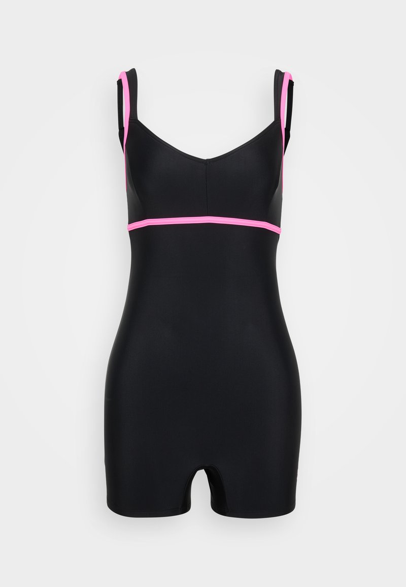 Arena VENUS COMBI R - Badeanzug - black/shocking pink/schwarz - Zalando.at