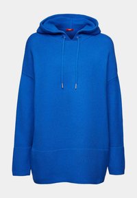 Esprit LONG HOODY - Strickpullover - bright blue/blau - Zalando.de