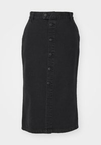 Carhartt WIP COLBY SKIRT - Jupe en jean - black/denim noir - ZALANDO.CH