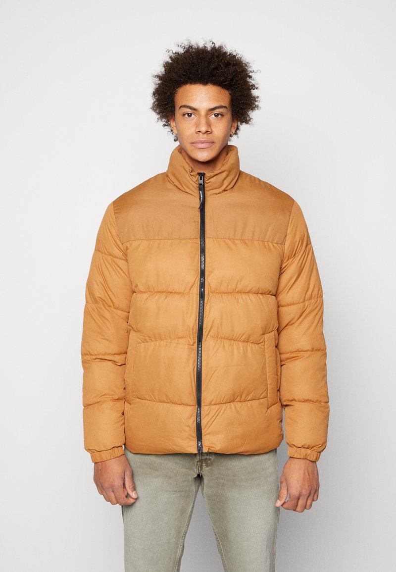 Jack & Jones CHILI - Winter jacket - rubber/brown - Zalando.co.uk