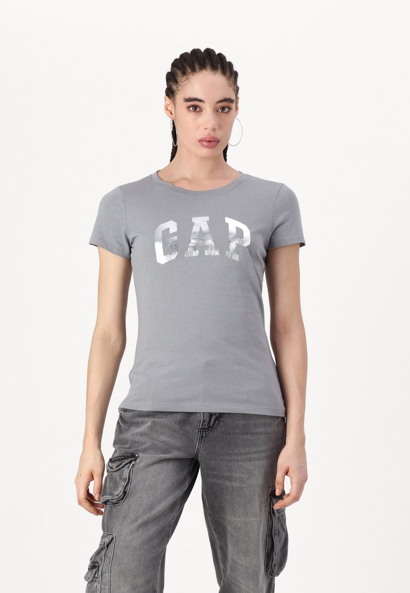 GAP TEE - T-shirts print - pilot grey/sort - Zalando.dk