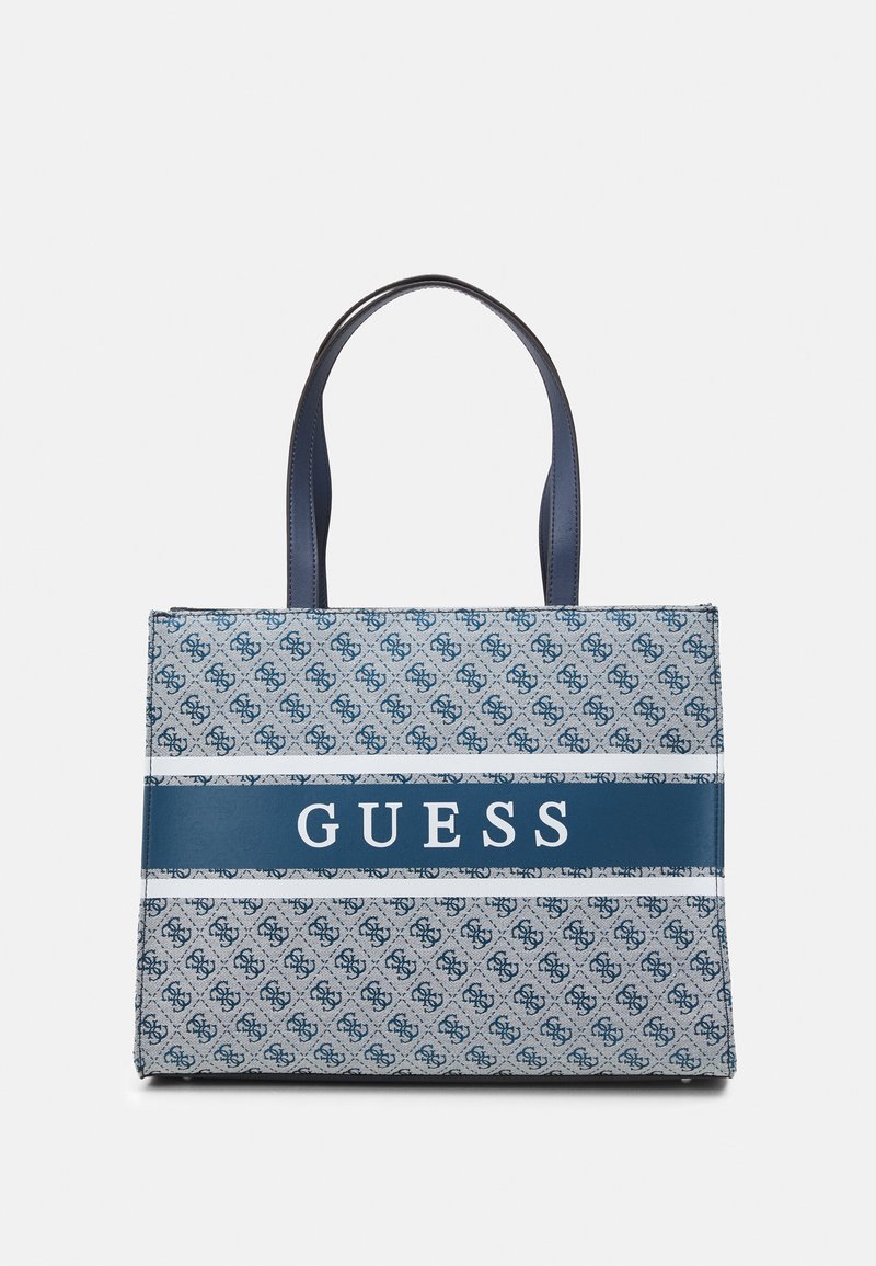 Guess HANDBAG MONIQUE TOTE - Tote bag - blue - Zalando.co.uk