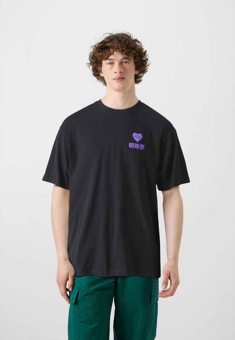 Edwin LEGAL HIGHS UNISEX - Printtipaita - black/musta - Zalando.fi