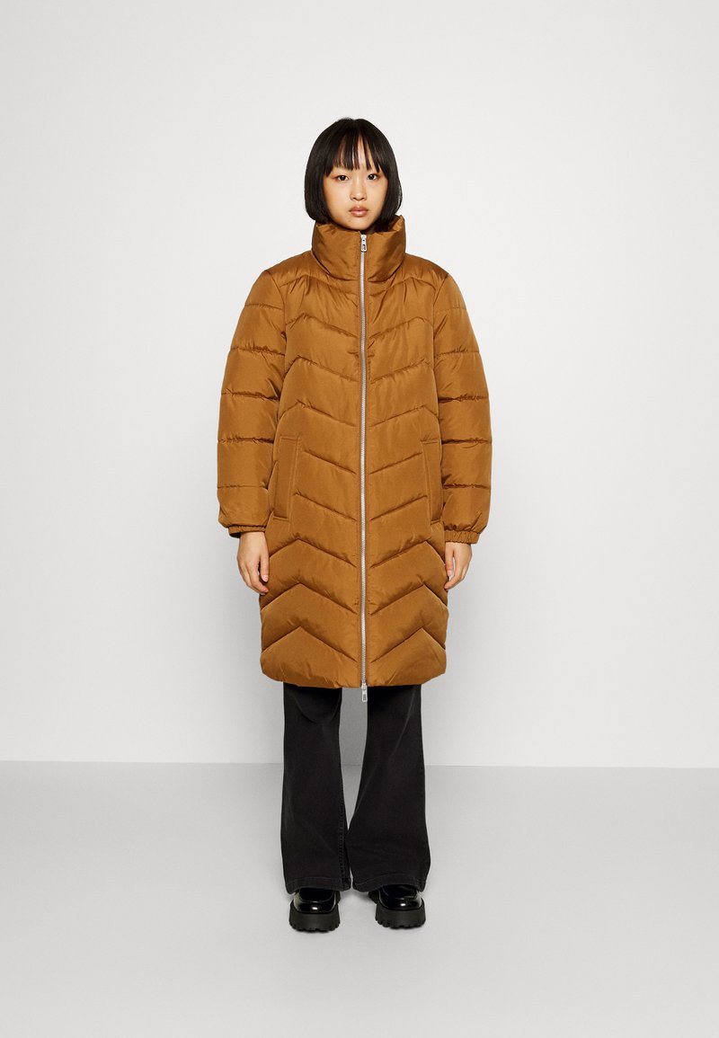 Vero Moda Petite VMLIGA COAT - Abrigo de invierno - rubber/ocre ...