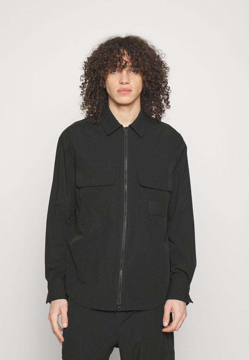 Calvin Klein Jeans PREMIUM ESSENTIALS ZIP OVERSHIRT - Light jacket ...
